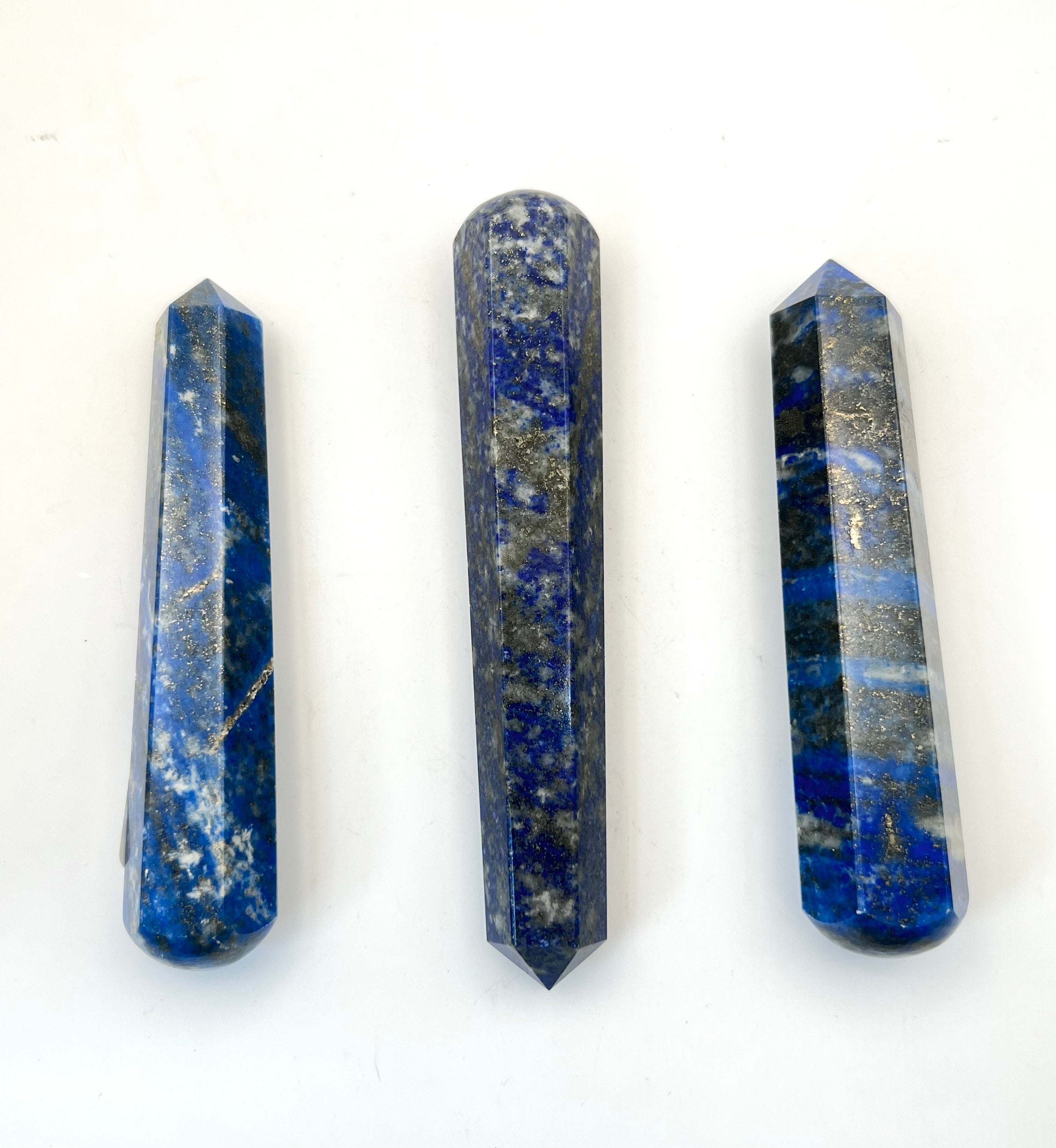 Lapis Lazuli Point Wands- Wisdom, Intuition, High Vibe, Inner Truth, C ...